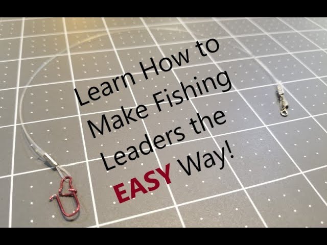 How to Make Fishing Leaders for Saltwater - Fishing Form